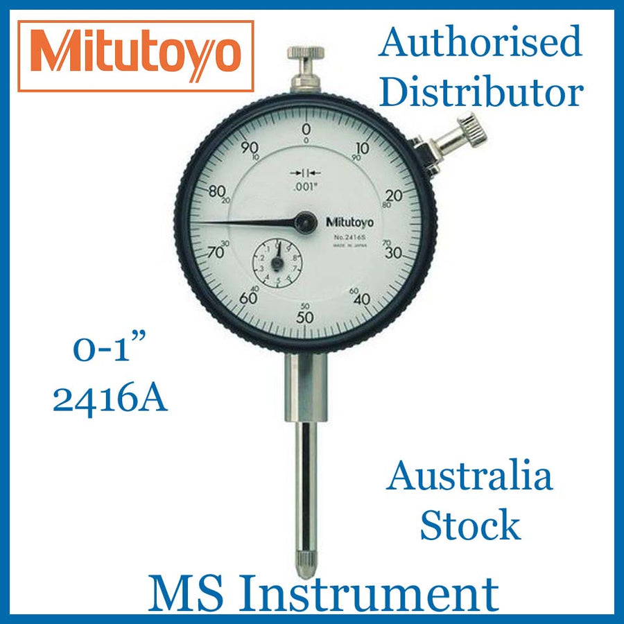 Mitutoyo 2416A Dial Indicator 0-1" – MS Instrument